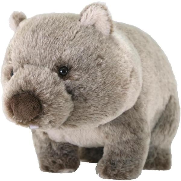 【発売日：2025年03月31日】フラッフィーズ M ウォンバット　全長約27cm ぬいぐるみ　P-1093■メーカー：サンレモン(Sun Lemon)
