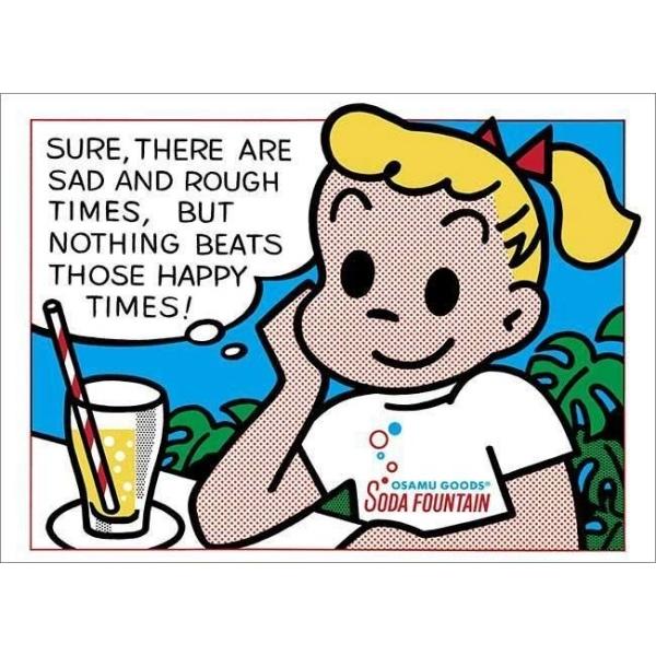 ジグソーパズル 500ピース オサムグッズ SODA FOUNTAIN（ソーダ ファウンテン） 53×38cm 500-336■メーカー：アップルワン(APPLEONE)