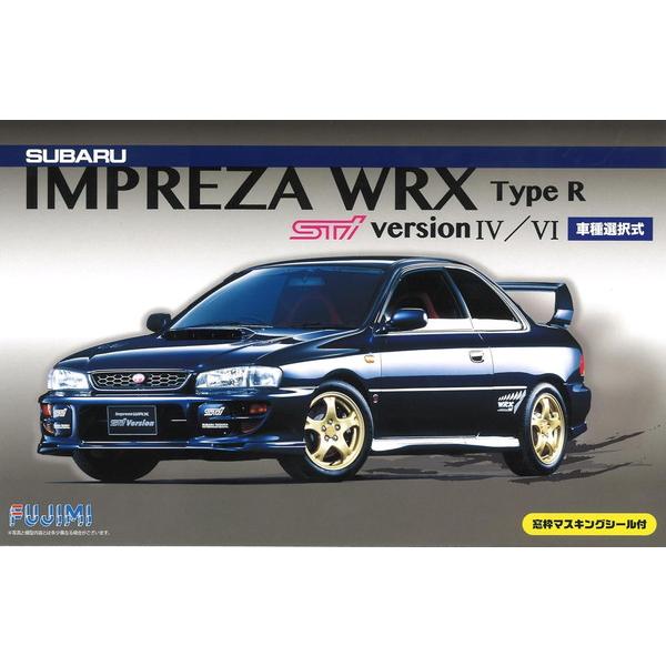 フジミ模型 1/24 インチアップシリーズ No.099 スバル インプレッサSti バージョンIV/VI プラモデル■メーカー：フジミ模型(FUJIMI)