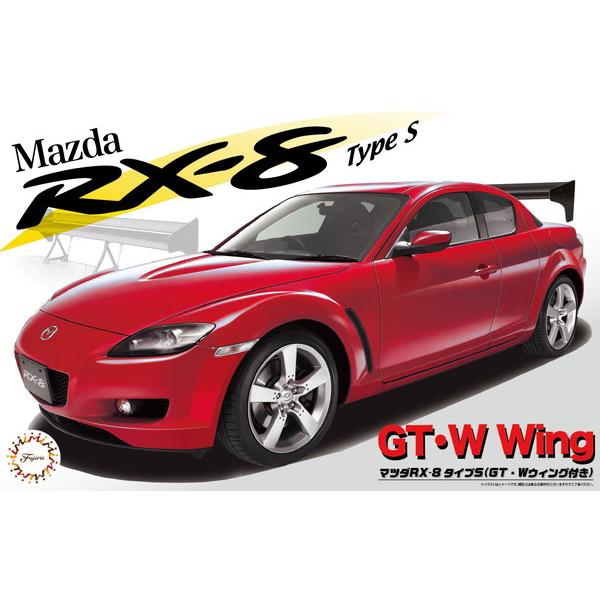 【発売日：2026年03月31日】フジミ模型 1/24 インチアップシリーズ No.326 マツダRX-8 タイプS(GT・Wウィング付き) プラモデル■メーカー：フジミ模型(FUJIMI)