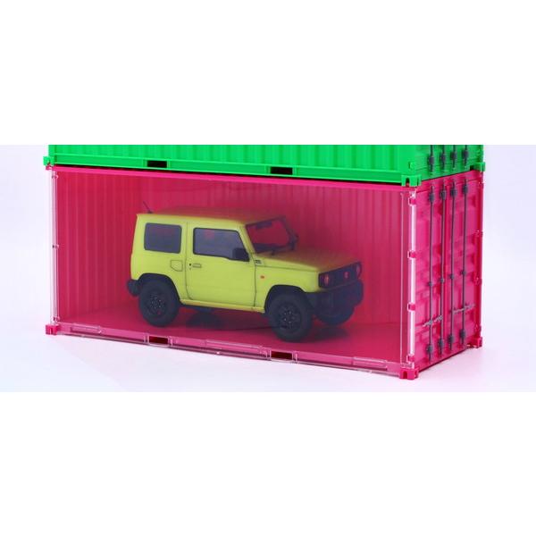 フジミ模型 1/24 車NEXTシリーズ No.1002 20ft コンテナ(ピンク) プラモデル■メーカー：フジミ模型(FUJIMI)