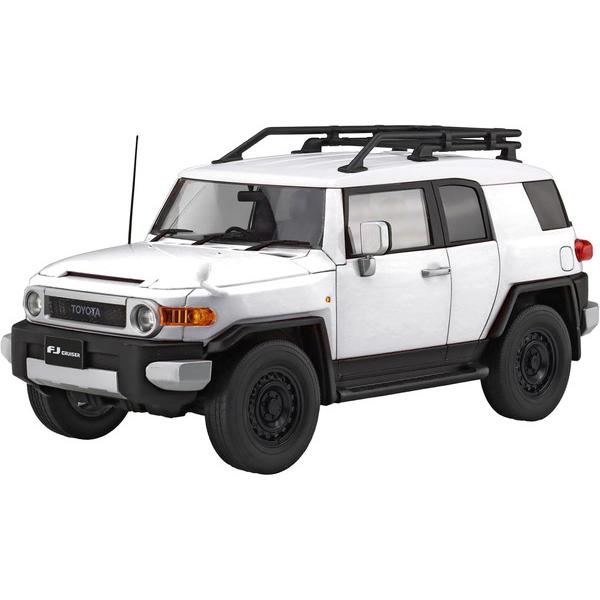 フジミ模型 1/24 車NEXTシリーズ No.27 EX-1 トヨタFJクルーザー ホワイト/2011 アウトドアパーツ付き 色分け済プラモデル■メーカー：フジミ模型(FUJIMI)