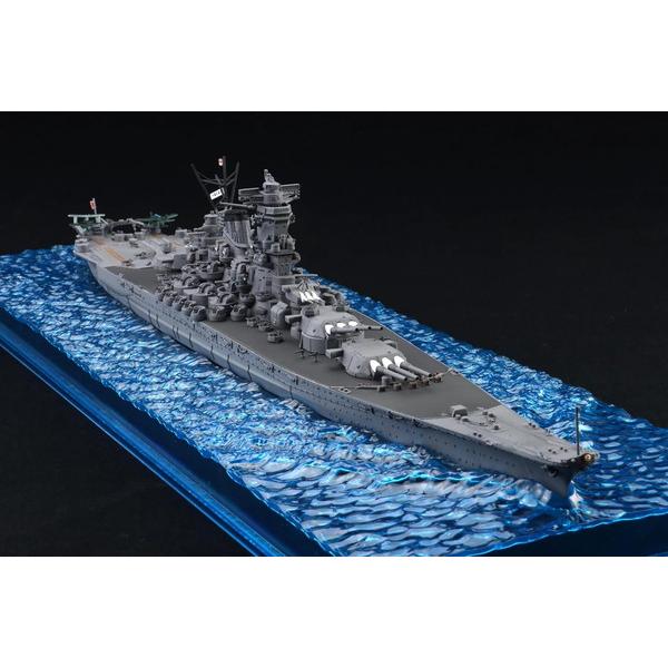 【発売日：2026年08月31日】フジミ模型 1/700 波シリーズ(スナップ仕様) No.01 EX-2 日本海軍戦艦 大和(天一号作戦/昭和20年)(木甲板シール付き) 色分け済プラモデル■メーカー：フジミ模型(FUJIMI)
