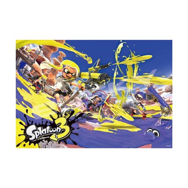 【発売日：2022年11月25日】Nintendo Switch用ソフト『スプラトゥーン3』よりパッケージイラストを使用した1000ピースが新登場！■ピース数：1000ピース■完成サイズ：51x73.5cm■該当パネルナンバー：10-T（別...