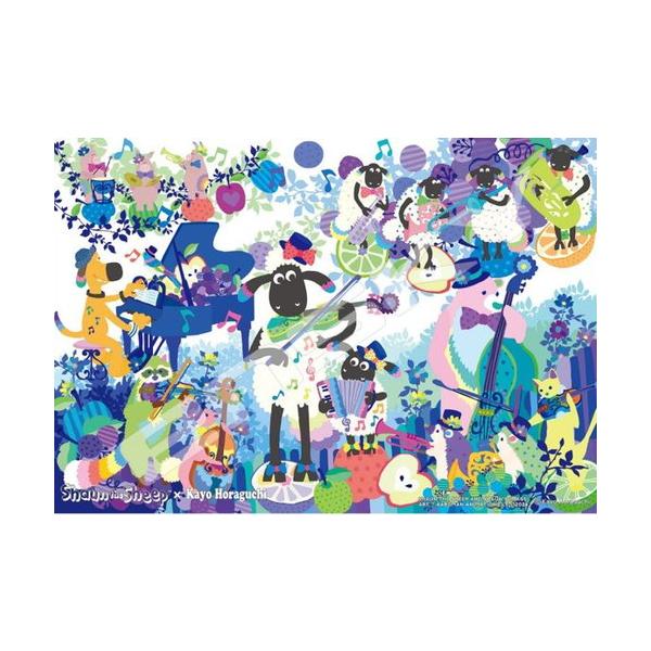 ジグソーパズル 1000ピース ひつじのショーン×ホラグチカヨ Shaun the Sheep×Kayo Horaguchi 2 51x73.5cm 1000T-522■メーカー：エンスカイ(ENSKY)