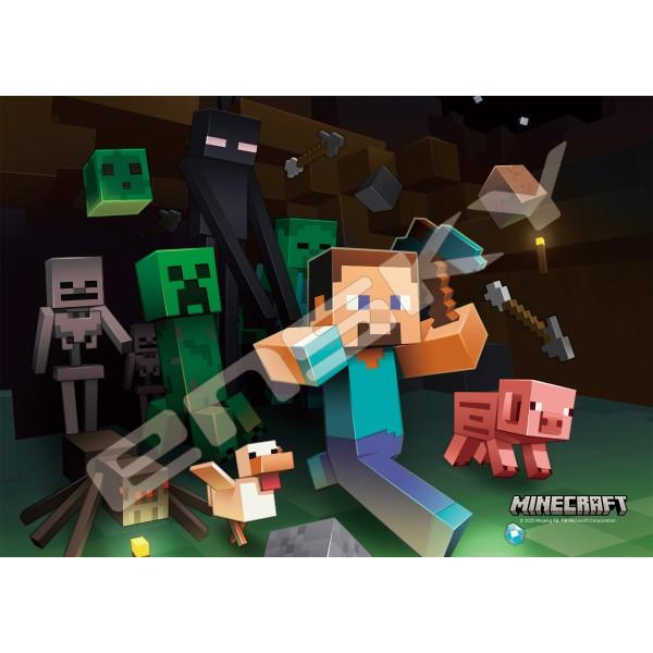 ジグソーパズル 208ピース MINECRAFT マインクラフト マジカルピース -ライト-  Hostile Mobs 18.2×25.7cm 208-ML11■メーカー：エンスカイ(ENSKY)