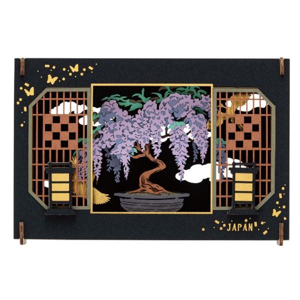 【発売日：2026年03月31日】ペーパーシアター -ウッドスタイル- / BONSAI ‐藤‐ PT-WL31■メーカー：エンスカイ(ENSKY)