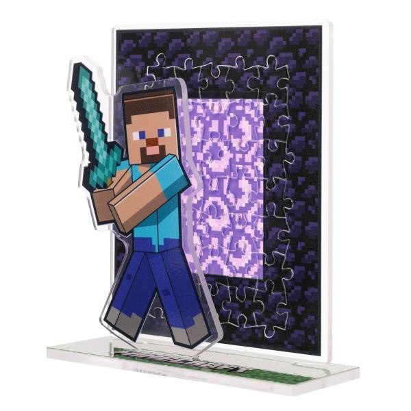 【発売日：2026年06月30日】ジグソーパズル 35ピース  まめパズルダイカット MINECRAFT  Nether Portal  MA-D14■メーカー：エンスカイ(ENSKY)