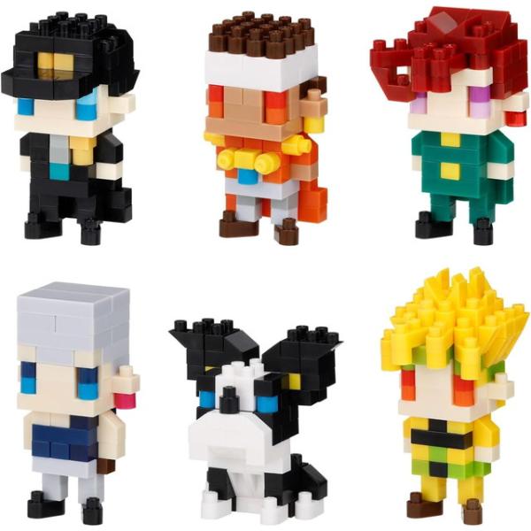 【発売日：2026年04月25日】【6個入BOX】 ナノブロック nanoblock NBMC_89S ミニナノ ジョジョの奇妙な冒険 スターダストクルセイダース (フルコンプ)■メーカー：カワダ(Kawada)