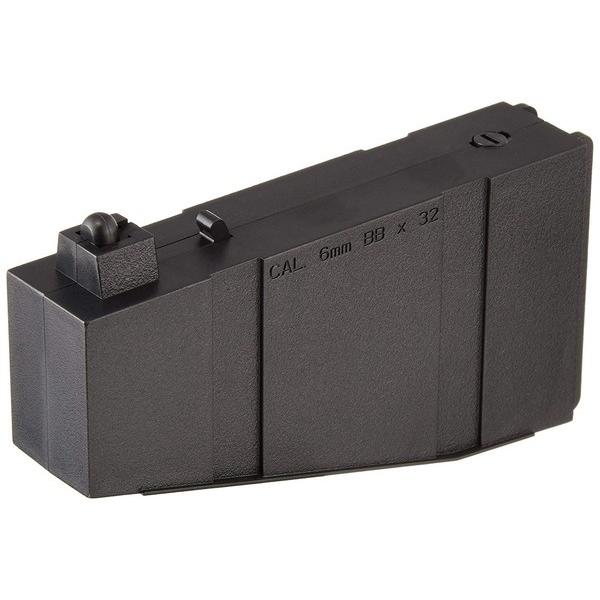 クラウンモデルのType96用の純正スペアマガジンになります。シニアの18才以上用とジュニア10才以上用の共通マガジンです。■装弾数：32発■メーカー：クラウンモデル