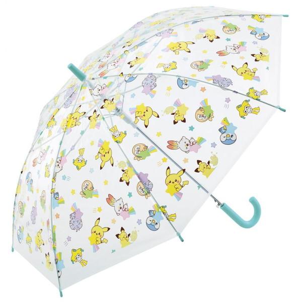 ポケットモンスター 子供用 ビニール傘 雨傘 55cm ジャンプ傘 ワンタッチ 小学生 ポケモン かわいい スケーター UBV3■メーカー：スケーター株式会社