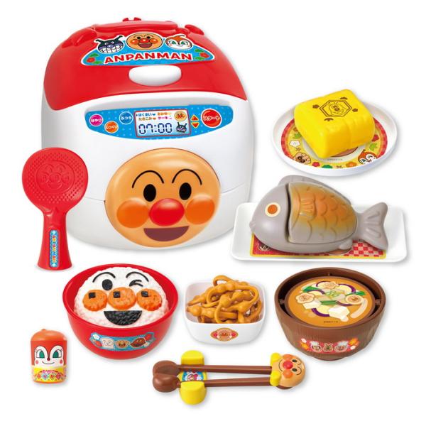 アンパンマン おはしでつかんで★シューッとたけたよ！おしゃべりすいはんきと元気100ばいSP和食セット■メーカー：ジョイパレット(JOYPALETTE)