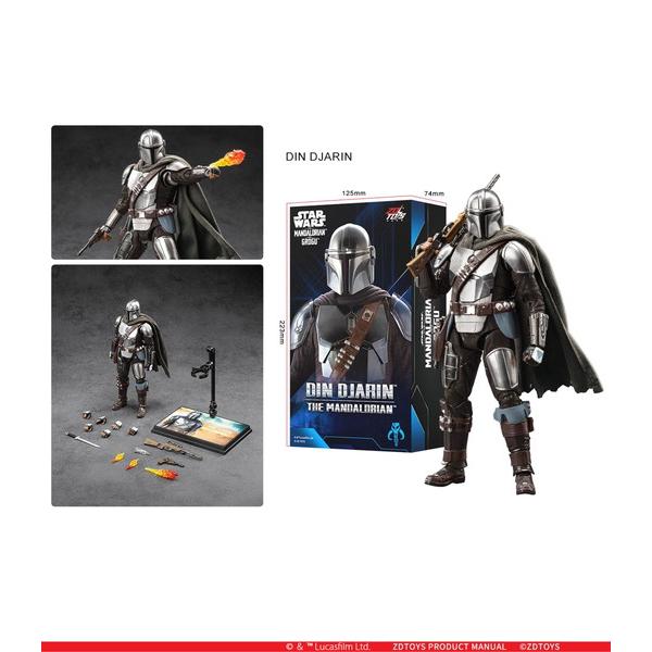 【発売日：2026年06月30日】童友社 ZD TOYS Infinity Action Xシリーズ ディン・ジャリン アクションフィギュア■メーカー：童友社(DOYUSHA)
