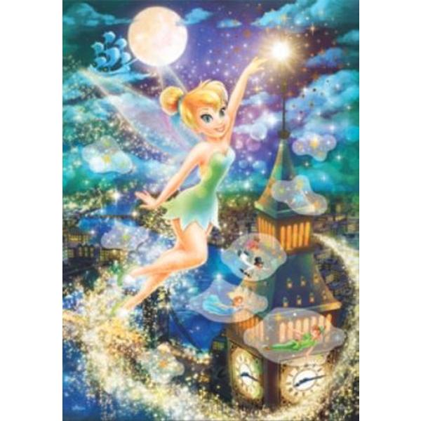 【発売日：2024年06月08日】ジグソーパズル 108ピース パズルデコレーション Tinker Bell-Fairy Magic-（ティンカー・ベル）18.2x25.7cm 72-406■メーカー：エポック(EPOCH)