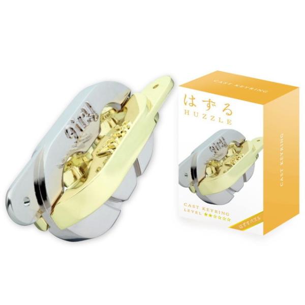 はずして元に戻す道筋で、文字が向き合わず、一見完成時と同じ形に組めますがそれでは不正解です。完成時には本体にある「Key」と「Ring」の文字が向き合うようにします。「2つのC環は2通りに組むことが出来る、組んだ状態では他方の組み方には移れ...