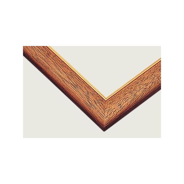 ジグソーパズル用　ゴールドモール木製パネル　ウォ−ルナット　38×26cm　MP031Lゴールドに輝くモールが絵柄を一層引き立てます。取り扱いがシンプルでカンタン。お子さまからお年寄りまで、どなたにもご利用いただけます。ベーシックなフレーム...