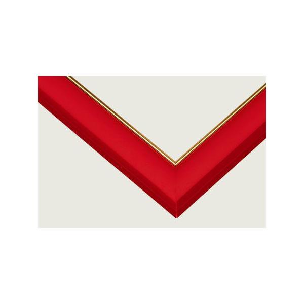 ジグソーパズル用　ゴールドモール木製パネル　ファインレッド 38×26cm　MP031Dゴールドに輝くモールが絵柄を一層引き立てます。取り扱いがシンプルでカンタン。お子さまからお年寄りまで、どなたにもご利用いただけます。ベーシックなフレーム...