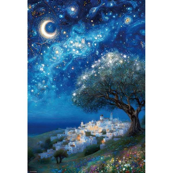 ジグソーパズル 1000ピース Nakata 星降る夜の記憶  49×72cm  1000-163■メーカー：ビバリー(BEVERLY)