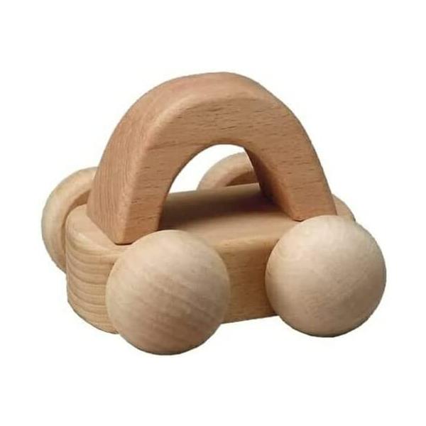 前に押しても、後ろに引いても優しいオルゴールのメロディーが連続して流れます。木目の美しい無塗装・無着色のブナ無垢材を使用しています。お子さんに持ちやすい握り手形状です。グッドトイ受賞。MOCCO（モッコ）とは大正15年創業以来、すべてオリジ...