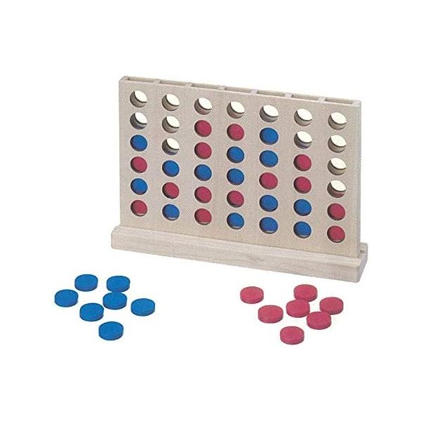 上の穴からチップイン！縦・横・斜め…先にそろったら勝ちです。★遊び方　1.対戦ゲーム　２人でプレーします。順番にチップを一つずつ上から落として縦・横・斜めに、同じ色が４つ並んだら勝ちです。２.チップインゲーム　３．模様あそびMOCCO（モッ...