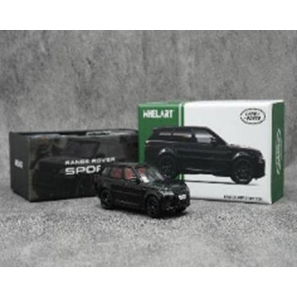 WHELART 1/64 レンジローバー スポーツ 2018 ブラック(ブラックホイール) 完成品ダイキャストミニカー WA640204■メーカー：サンスター(SUNSTAR)