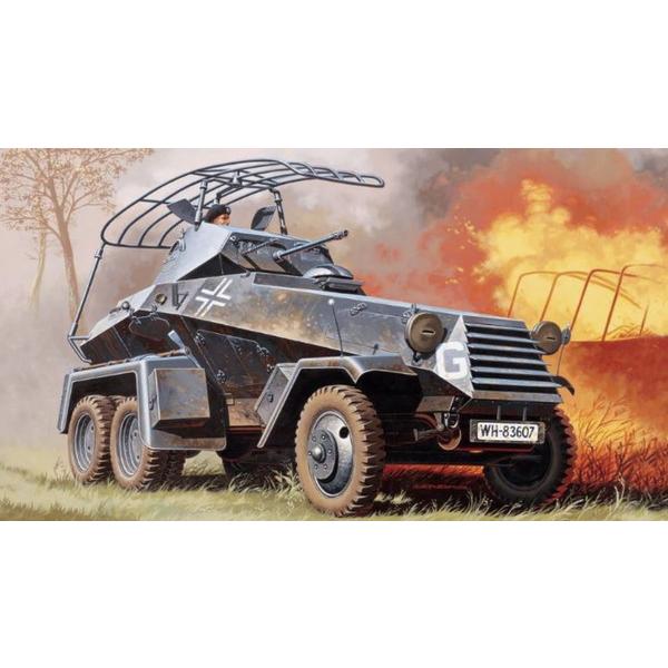 【発売日：2026年06月30日】イタレリ 1/72 WW.II ドイツ軍 Sd.Kfz.232 6輪装甲無線車 プラモデル IT97032■メーカー：イタレリ(ITALERI)