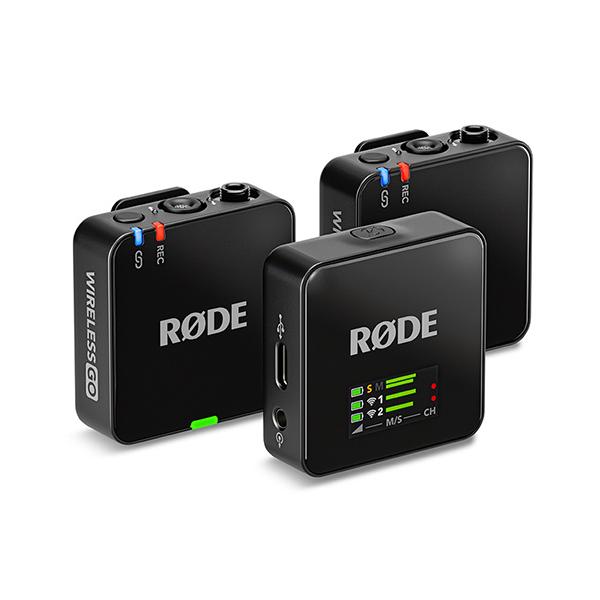 RODEワイヤレスシリーズの第3世代ワイヤレスマイクシステムです。高品質なマイクを内蔵した送信機2台と、撮影機材に接続する受信機1台で構成され、デュアルチャンネル録音に対応しています。最大260m（見通し）の伝送距離、32bit float...