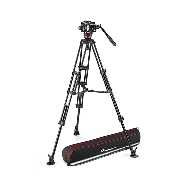 輸入元在庫 切れ （入荷予定はお問合せ下さい ）  2020年12月18日発売汎用性の高いフラットベースデザインを採用した、強度とバランスが考慮された動画撮影用の雲台504Xにアルミツイン三脚MSをセットにしたキット。最大耐荷重は12kg、...