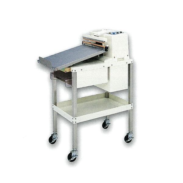 メーカー ：富士インパルス電力：100V消費電力：1.1KW真空源：真空ポンプ脱気方法：ノズル式シール方式：上下加熱式シール長さ：300mmシール幅：10mm加熱時間：0.1〜2.3secフィルムの厚み：0.4mm以下機械重量：34kg機械...