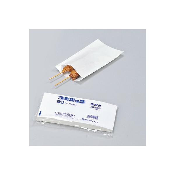 【用途】焼き鳥、串揚げ、串焼き、練もの天ぷら、などの惣菜や焼き鳥やからあげなどのキッチンカーや店舗販売に【特長】●袋の内側に耐熱性に富んだPPをラミネートしていますので、130℃までのレンジアップが可能です。※油は過加熱により130℃を超え...