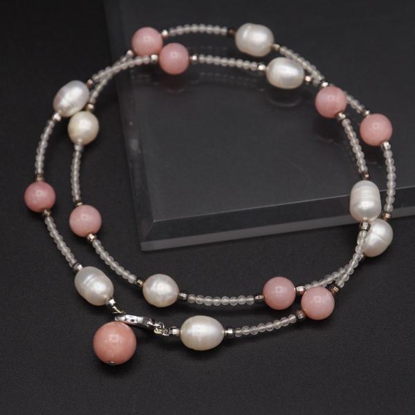 ご覧いただきありがとうございます。商品説明を最後までよくご確認頂き、ご検討ください。★商品サイズ(約)全長:52cm幅:最大10.3mm総重量:19.2g留め金の位置によって長さが変えられます。多少の擦れ、小傷、若干の糸、ワイヤーの伸びが見...