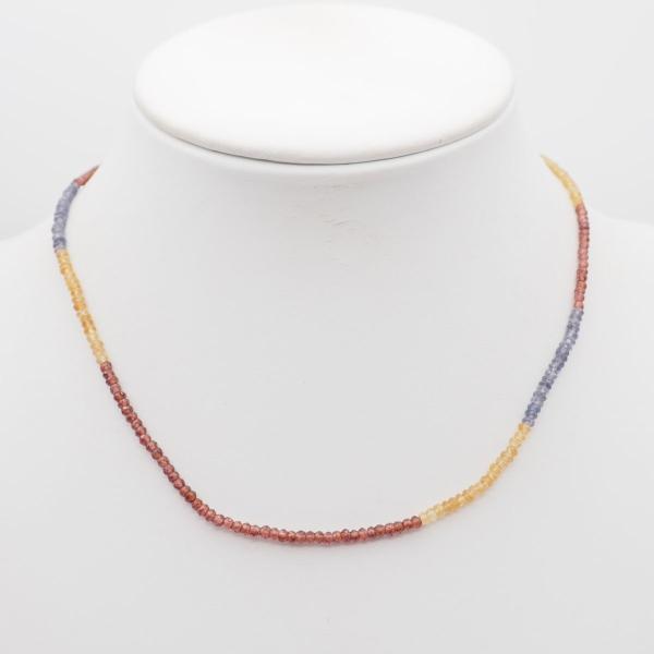 ご覧いただきありがとうございます。商品説明を最後までよくご確認頂き、ご検討ください。★商品サイズ(約)全長:40cm幅:2.7mm総重量:5.1g磁気反応:無多少の擦れ、小傷、若干の糸、ワイヤーの伸びが見られますが、比較的に状態は良いです。...