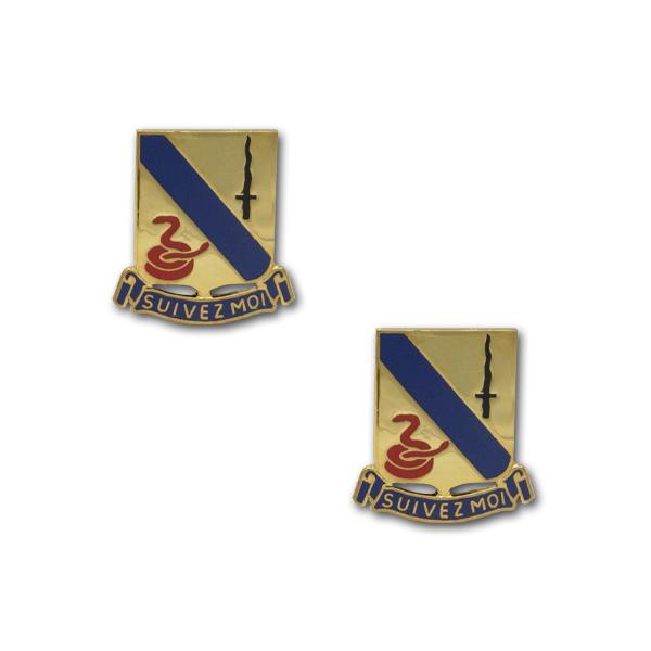 ■商品名：アメリカ陸軍 紋章 - 第14装甲騎兵連隊 - Suivez Moi■サイズ＝H：約29 x W：約27 x D：約10mm※シングルカードの状態について※当店のシングルカードは入荷時に1枚1枚状態確認を行っております。チェック後...