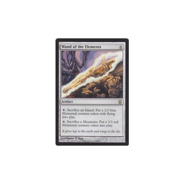 ★マジック:ザ・ギャザリング「ダークスティール」収録■カード名：精霊のワンド/Wand of the Elements　【R】 ※英語版※シングルカードの状態について※当店のシングルカードは入荷時に1枚1枚状態確認を行っております。チェック...