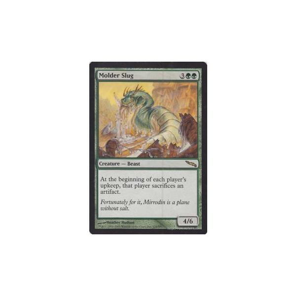 ★マジック:ザ・ギャザリング「ミラディン」収録■カード名：腐食ナメクジ/Molder Slug　【R】 ※英語版※シングルカードの状態について※当店のシングルカードは入荷時に1枚1枚状態確認を行っております。チェック後、速やかに整理し、専用...