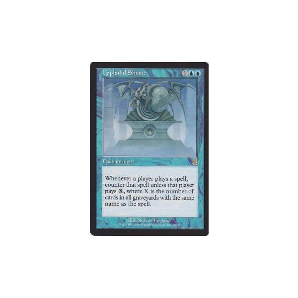 ★マジック:ザ・ギャザリング「オデッセイ」収録■カード名：セファリッドの祭殿/Cephalid Shrine　【R】 ※英語版※シングルカードの状態について※当店のシングルカードは入荷時に1枚1枚状態確認を行っております。チェック後、速やか...