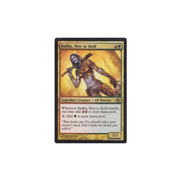★マジック:ザ・ギャザリング「次元の混乱」収録■カード名：ケルドの後継者、ラーダ/Radha, Heir to Keld　【R】 ※英語版※シングルカードの状態について※当店のシングルカードは入荷時に1枚1枚状態確認を行っております。チェッ...