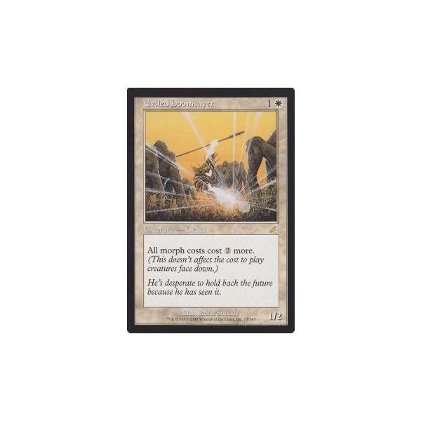 ★マジック:ザ・ギャザリング「スカージ」収録■カード名：流刑の終末論者/Exiled Doomsayer　【R】 ※英語版※シングルカードの状態について※当店のシングルカードは入荷時に1枚1枚状態確認を行っております。チェック後、速やかに整...