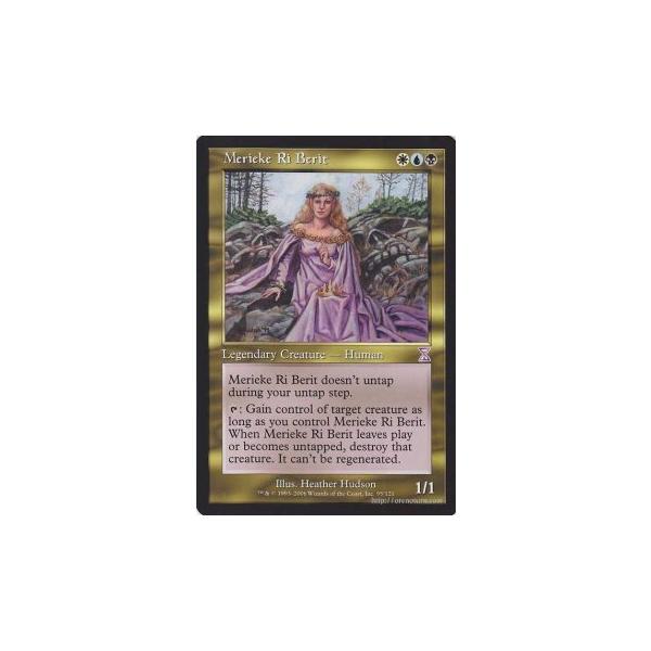 ★マジック:ザ・ギャザリング「時のらせん(タイムシフト)」収録■カード名：メリーキ・リ・ベリット/Merieke Ri Berit　【TS】 ※英語版※シングルカードの状態について※当店のシングルカードは入荷時に1枚1枚状態確認を行っており...