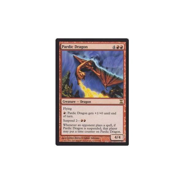 ★マジック:ザ・ギャザリング「時のらせん」収録■カード名：パーディック山のドラゴン/Pardic Dragon　【R】 ※英語版※シングルカードの状態について※当店のシングルカードは入荷時に1枚1枚状態確認を行っております。チェック後、速や...