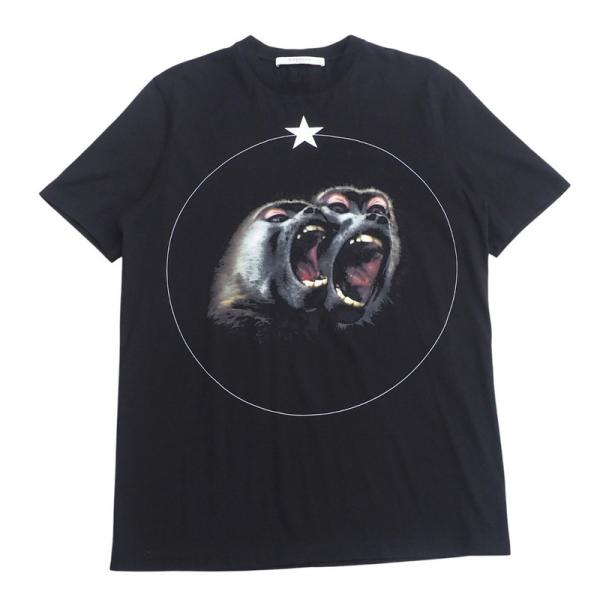 GIVENCHY ジバンシィ 半袖Ｔシャツ サイズXS Monkey Brothers モンキーブラザーズ プリント Riccardo Tisci リカルドティッシ ブランド古着【中古】20250321/RA3850〜商品情報〜【ブランド】...