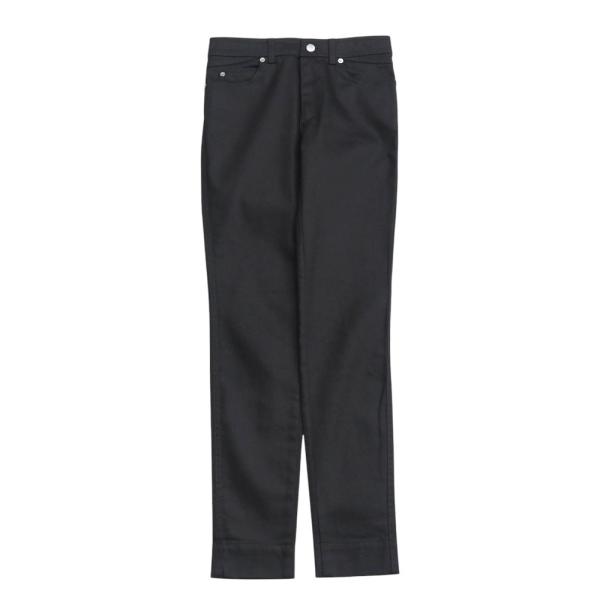 ■美品■LOUIS VUITTON ルイ・ヴィトン スキニーパンツ サイズ34 ストレッチ テーパード スリムフィット レザーロゴ ブラック ブランド古着【中古】20251118/RA6640〜商品情報〜【ブランド】LOUIS VUITTO...