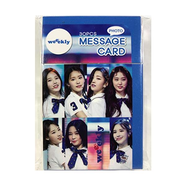 【グッズ内容】Weeekly「フォトメッセージカード30枚セット」【商品サイズ】フォトメッセージカード「長辺8.6cm×短辺5.4cm」【商品特徴】クレジットカードサイズの高画質フォトメッセージカード。トレカやコレクションカードとしてもお楽...