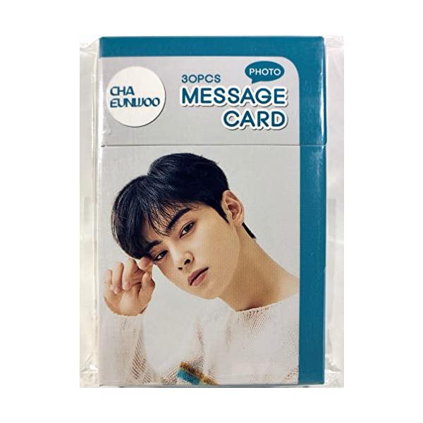【グッズ内容】チャ・ウヌ - ASTRO「フォトメッセージカード30枚セット」【商品サイズ】フォトメッセージカード「長辺8.6cm×短辺5.4cm」【商品特徴】クレジットカードサイズの高画質フォトメッセージカード。トレカやコレクションカード...