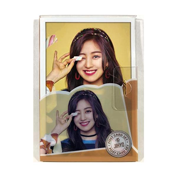【グッズ内容】JIHYO - TWICE「プラケース入り ポストカード16枚セット」【商品サイズ】ポストカード「長辺15cm×短辺10cm」 / プラケース「長辺15.3cm×短辺10.3cm」【商品特徴】フック付きプラケースに収納されたフ...