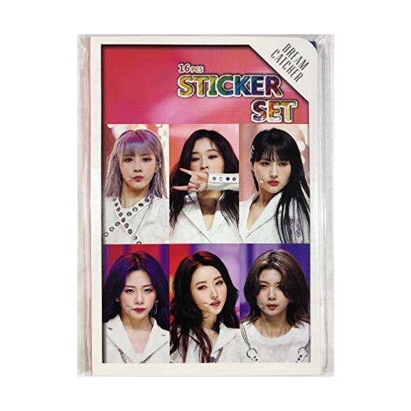 【グッズ内容】DREAM CATCHER「フォトステッカー16シート(シール87枚)セット」【商品サイズ】ステッカーシート「長辺15cm×短辺10cm 」【商品特徴】ハガキサイズのステッカーシート16枚分に、大小様々な大きさのシールが計87...