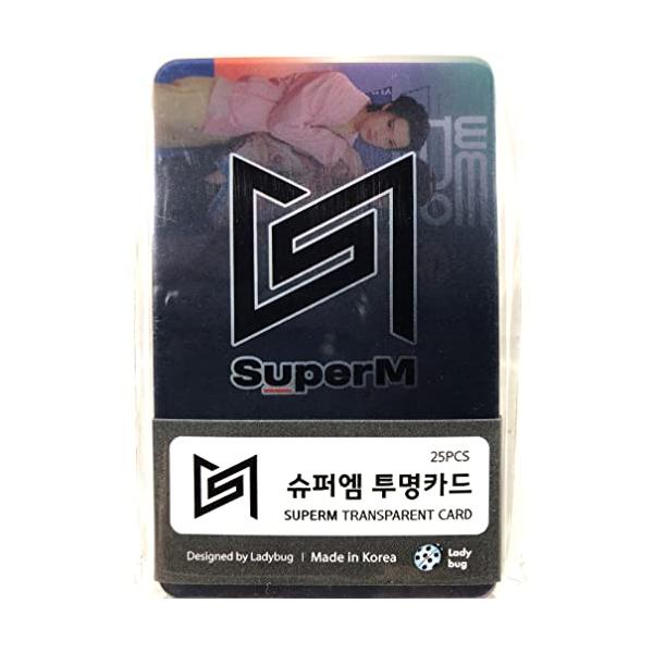 【グッズ内容】SuperM「透明クリアカード(TRANSPARENT CARD)25枚セット」【商品サイズ】透明 クリア フォトカード「長辺8.6cm×短辺5.4cm」【商品特徴】クレジットカードサイズの、プラスチック製スケルトンカードです...