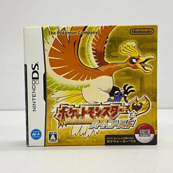 型番：NTR-IPKJ-JPNブランド(フリー入力)：(株)ポケモンゲーム機種：Nintendo DS作品名：ポケットモンスター ハートゴールド＊起動のみ確認しました。＊ポケウォーカーが欠品しています。＊ケースにこまかな擦れキズがあります。...