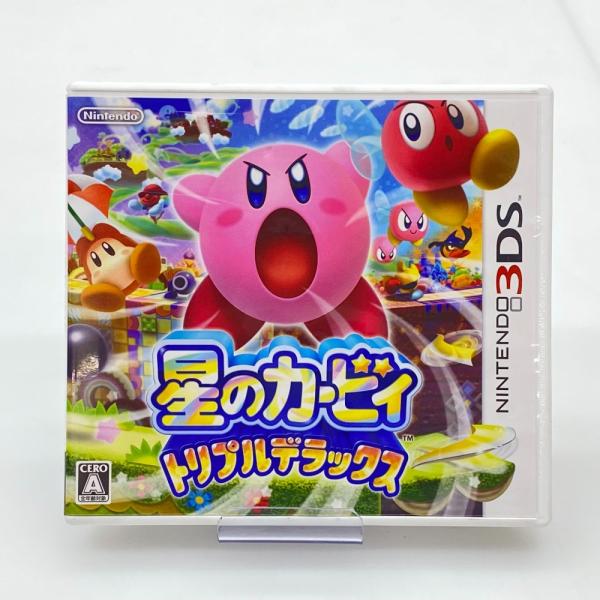 ブランド：Nintendo/任天堂型番：LNA-CTR-BALJ-JPN1/2ゲーム機種：Nintendo 3DS・2DS作品名：”星のカービィ　トリプルデラックス”＊中古品の為プロダクトコード等の保証はございません。＊起動のみ確認しました...