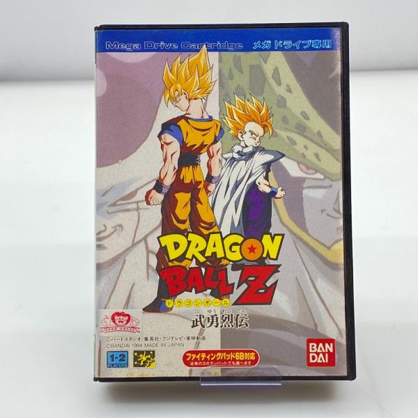 型番：T-133013ブランド(フリー入力)：BANDAIゲーム機種：その他作品名：”ドラゴンボール　武勇烈伝”＊起動のみ確認しました。＊ケース、ソフトにこまかな擦れキズ・汚れがあります。＊説明書が欠品しています。